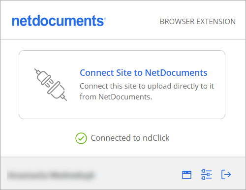 How to Use the NetDocuments Browser Extension
