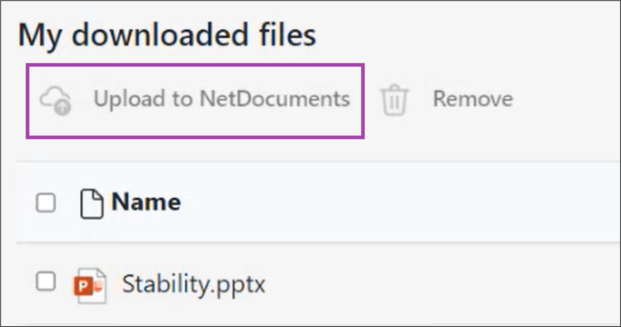 How to Use the NetDocuments Browser Extension