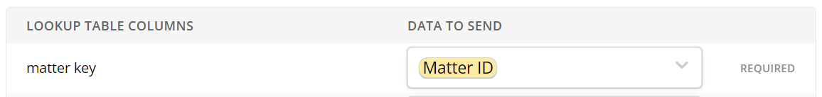 NetDocuments Data Tables