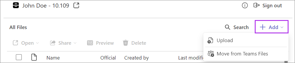 NetDocuments for Microsoft Teams (ChatLink)