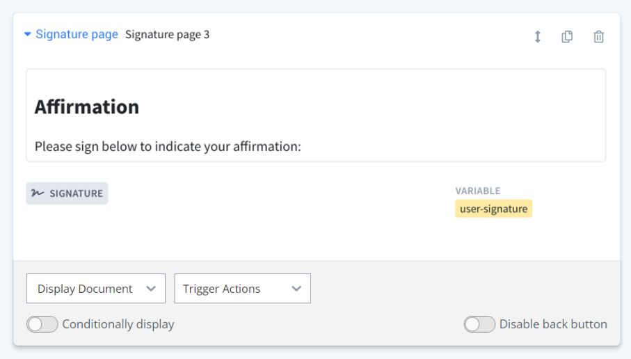 PatternBuilder Page Block Types