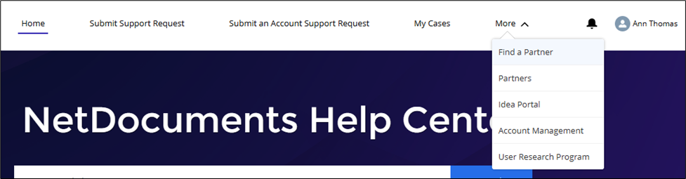 How to Use the Support Site