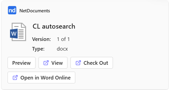 NetDocuments Copilot